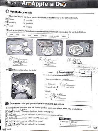Ome wb unit 5 6 answers | PDF