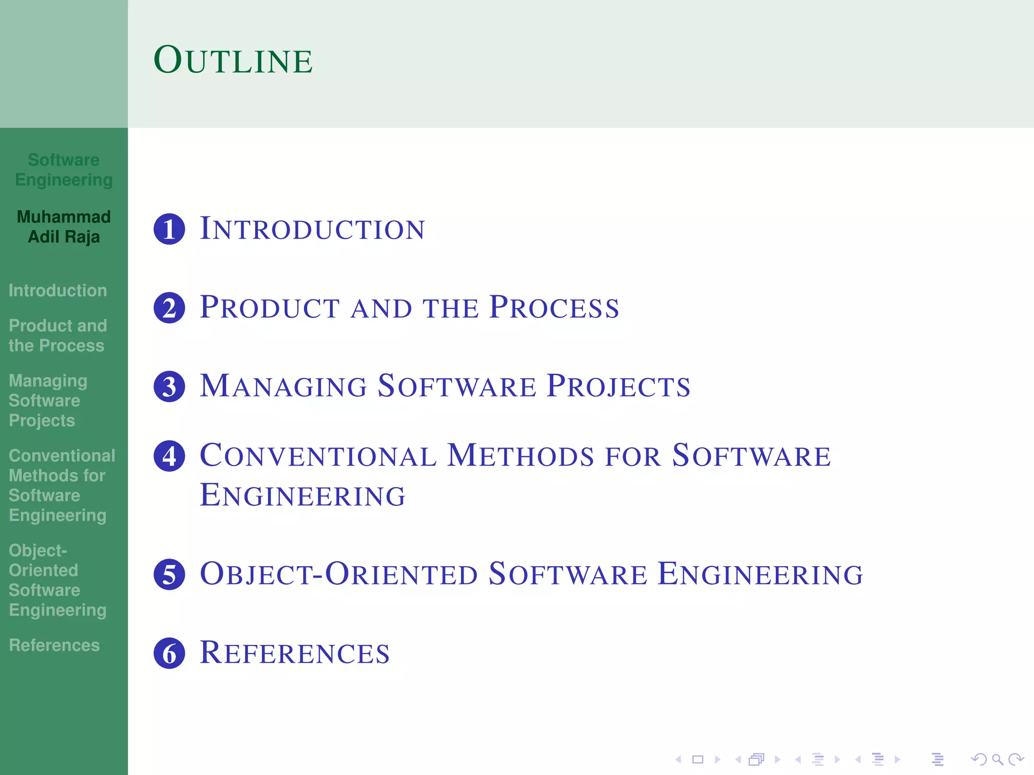 Software Engineering: A Course Outline | PDF