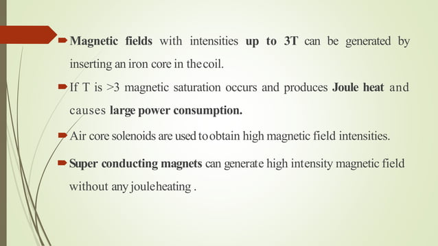 Oscillating Magnetic Field | PPTX | Chemistry | Science