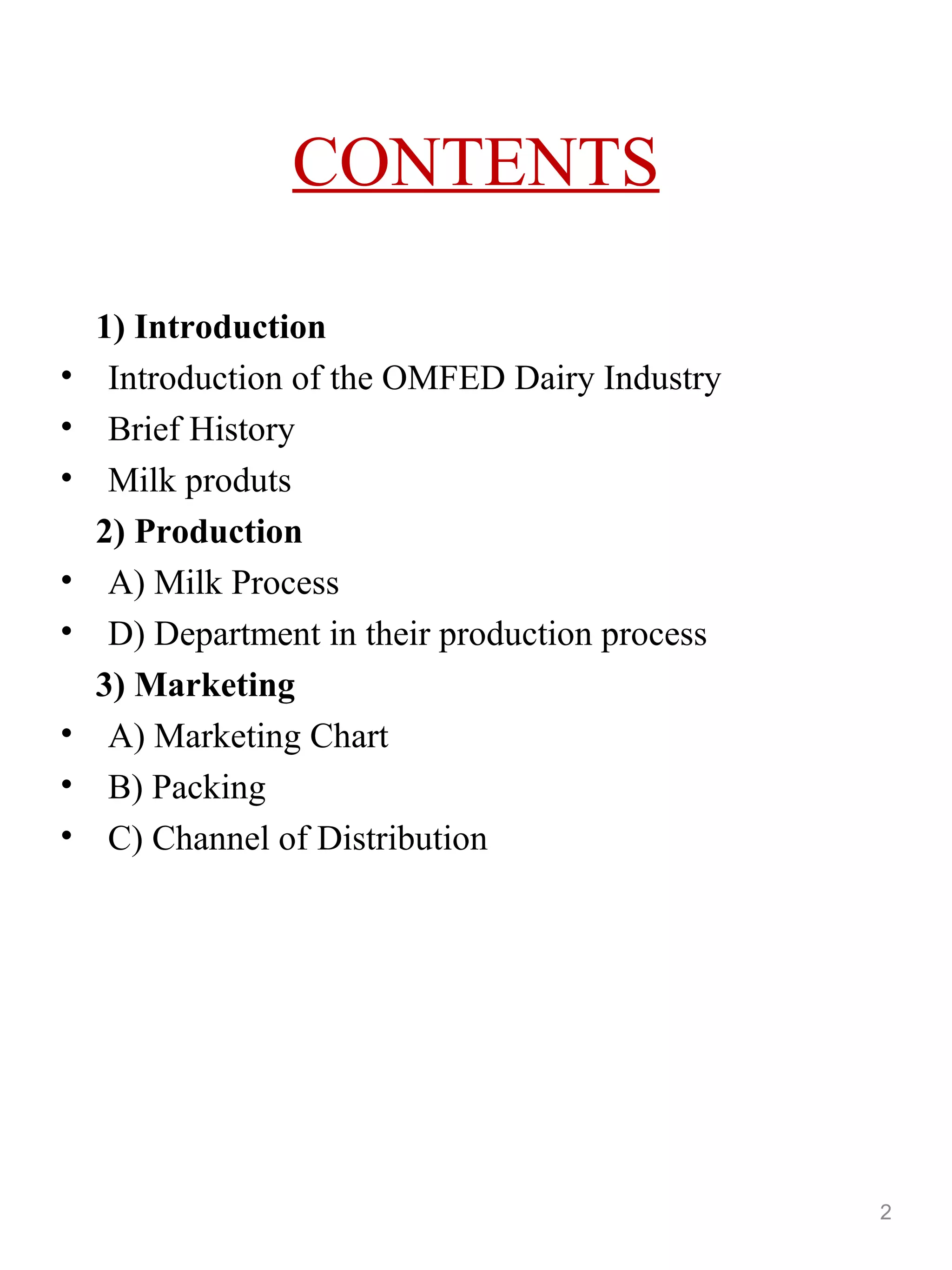 Omfed factory visit | PPT