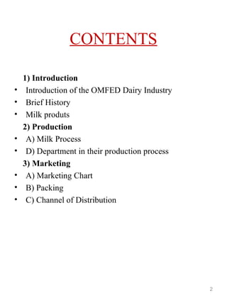 Omfed factory visit | PPT