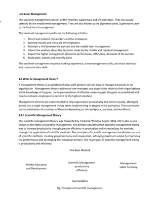 Organization Management Concept | DOC