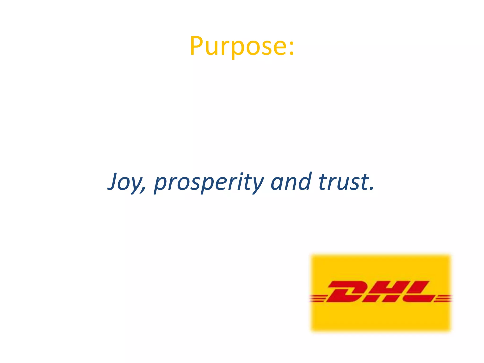 Supply Chain Management of DHL Express Operations | PPTX