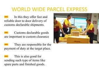 Supply Chain Management of DHL Express Operations | PPTX