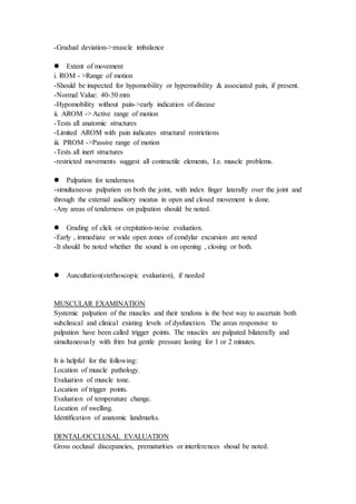 mpds-myofacial pain dysfunction syndrome | DOCX