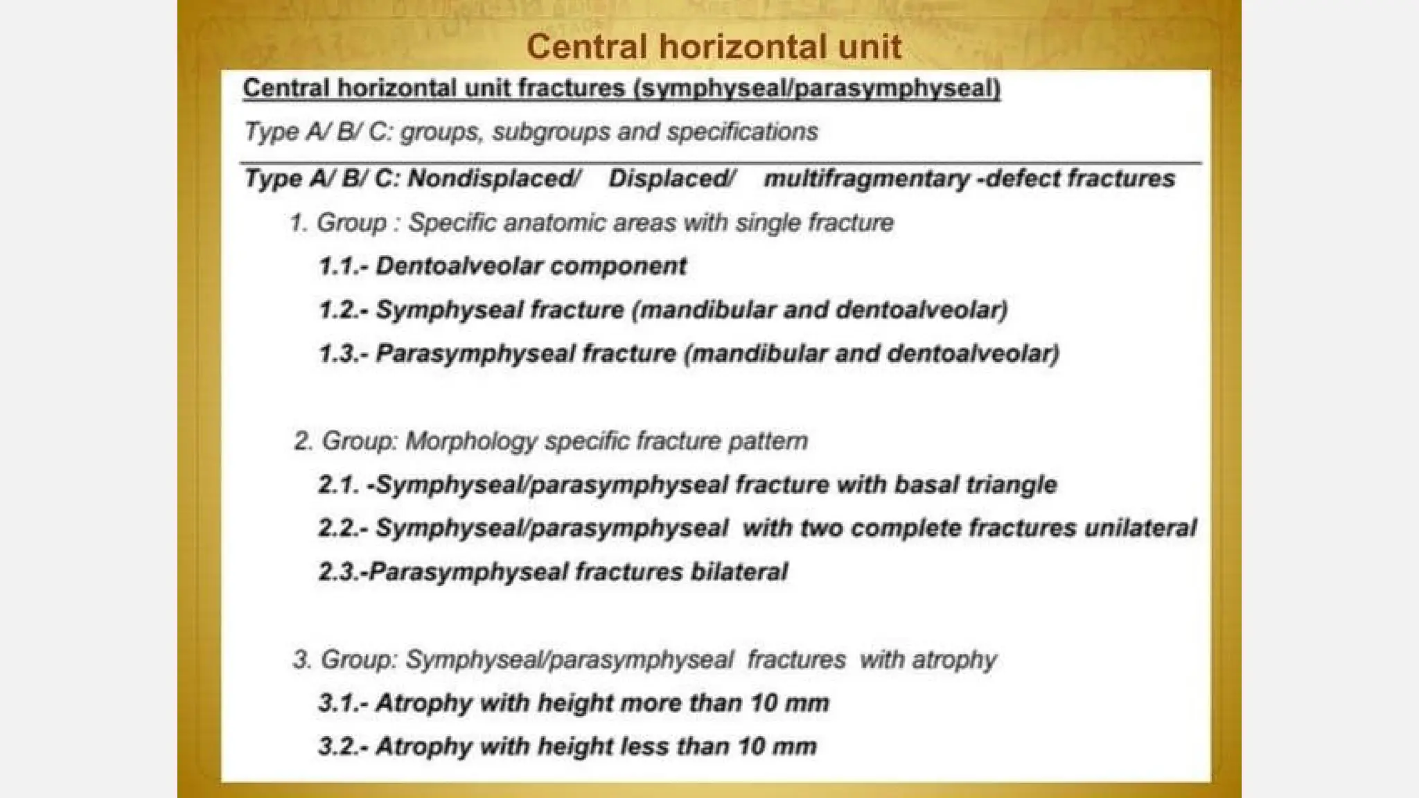 Classifications used in Oral and maxillofacial surgery.pptx
