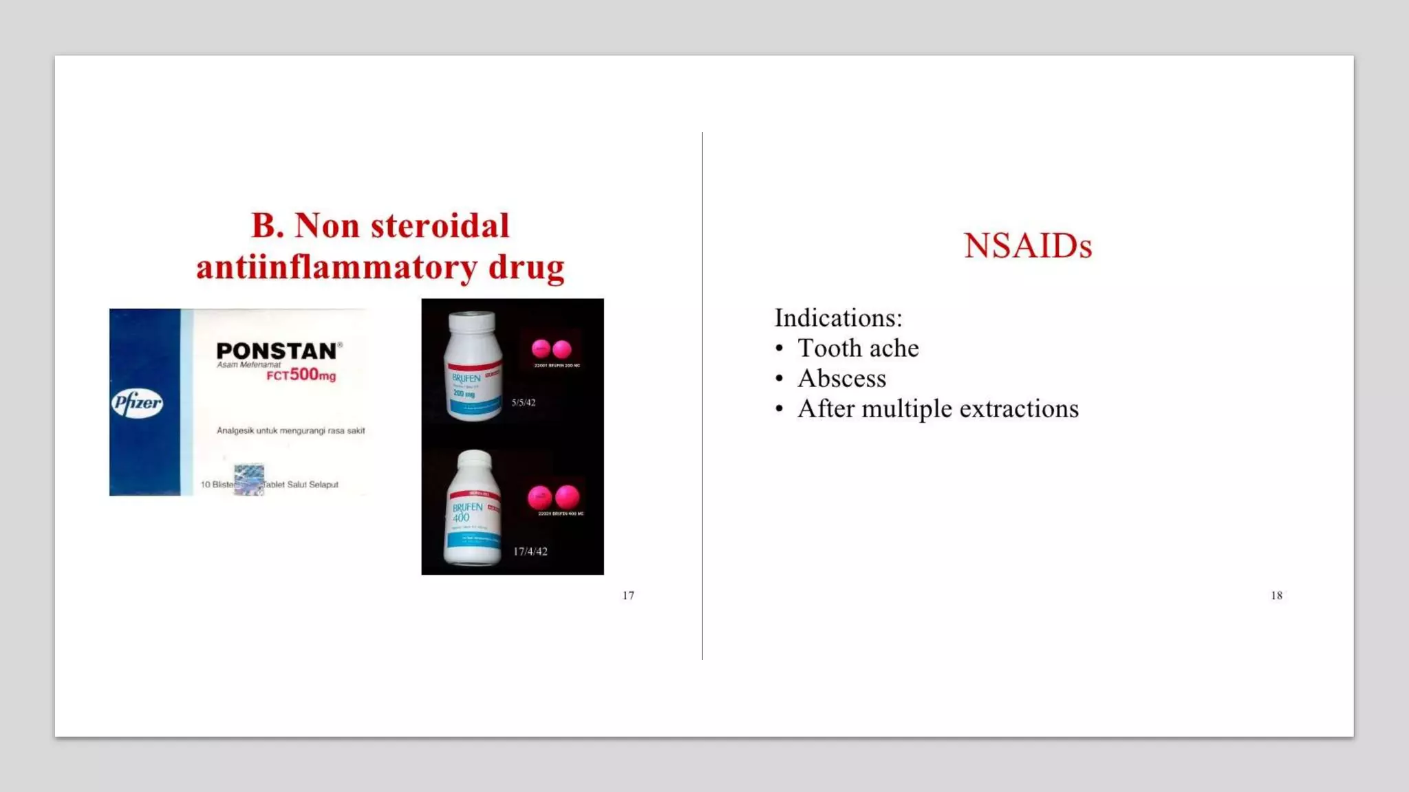Medications used in Dentistry | PPTX