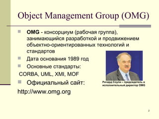 Группа управления объектами Omg | PPT