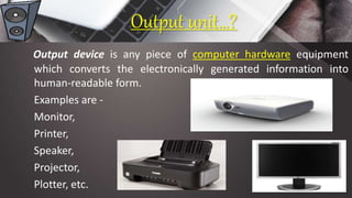 Block Diagram of Computer | PPTX