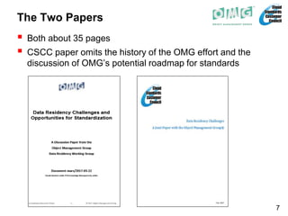 Data Residency: Challenges and the Need for Standards | PDF