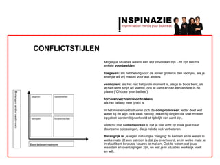 Het Punt - Omgaan met conflicten | ODP