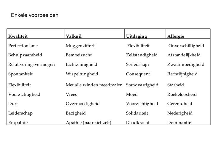 Omgaan met persoonlijkheidsverschillen