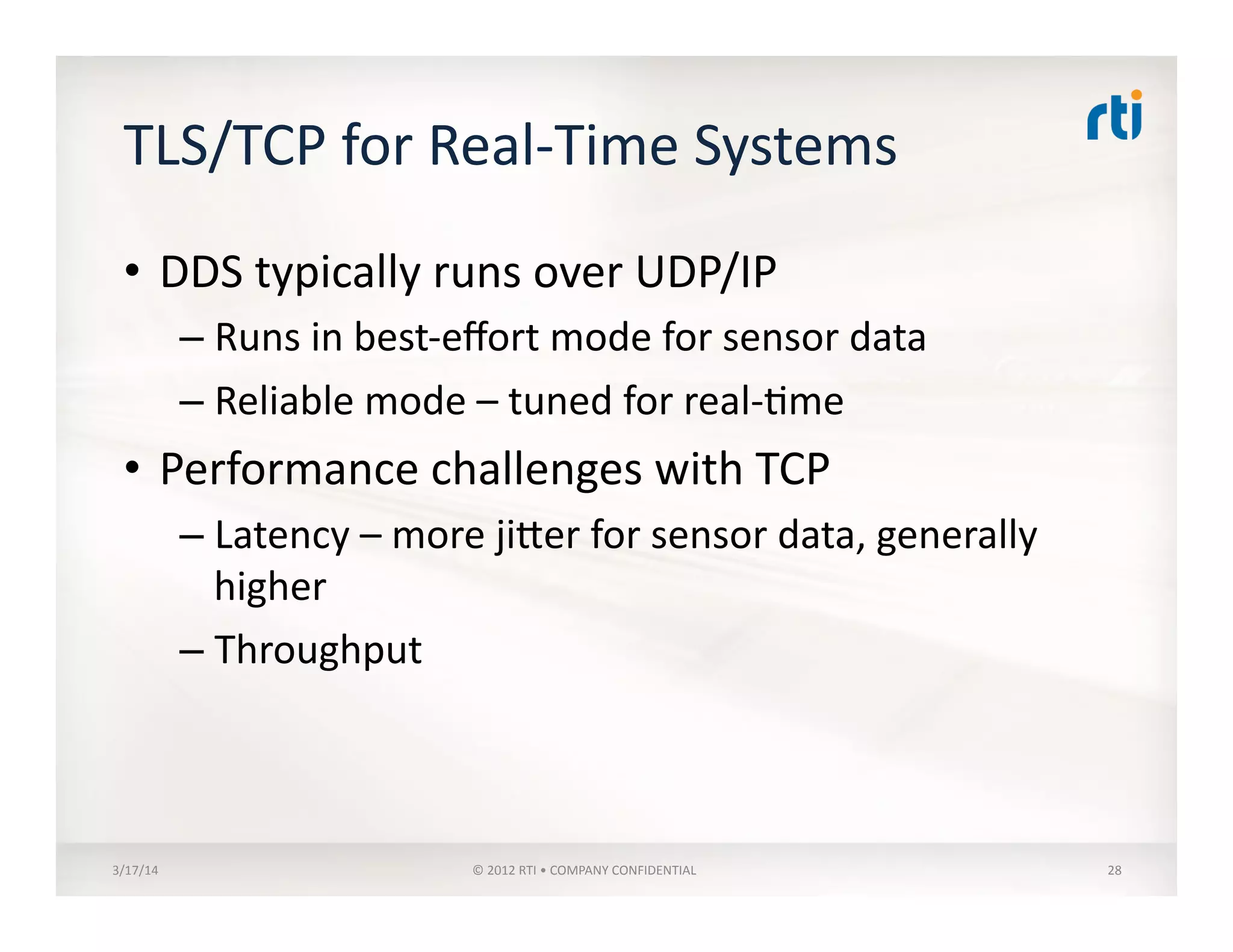 OMG Data-Distribution Service Security | PPT