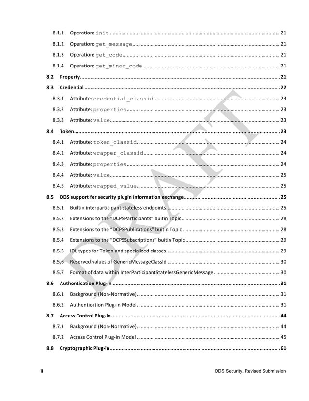 Omg Dds Security Draft Specification June 2013 Revised Submission Document Pdf Computing