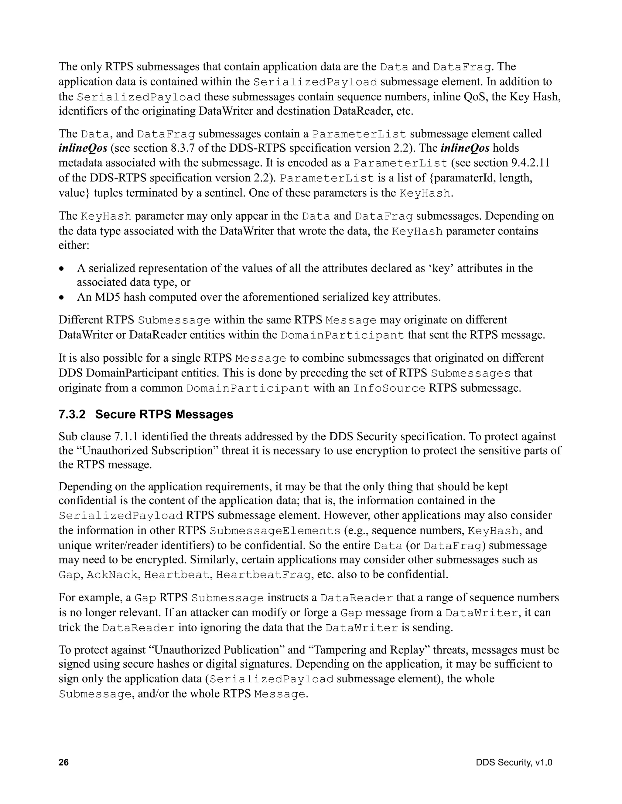 DDS Security Specification version 1.0 | PDF | Computing | Technology & Computing