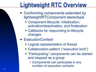 Introduction to Robotic Technology Components (RTC), MARS PTF | PPT