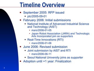 Introduction to Robotic Technology Components (RTC), Robotics DTF | PPT