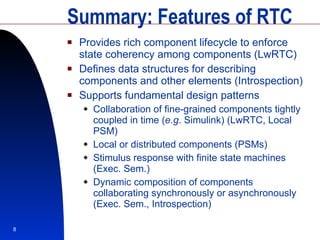 Introduction to Robotic Technology Components (RTC), Robotics DTF | PPT