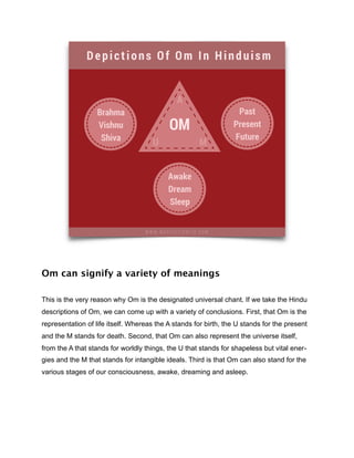 The Ultimate Guide To Om Meditation (Background And Basics) | PDF