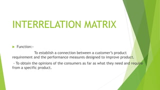 house of quality | PPTX