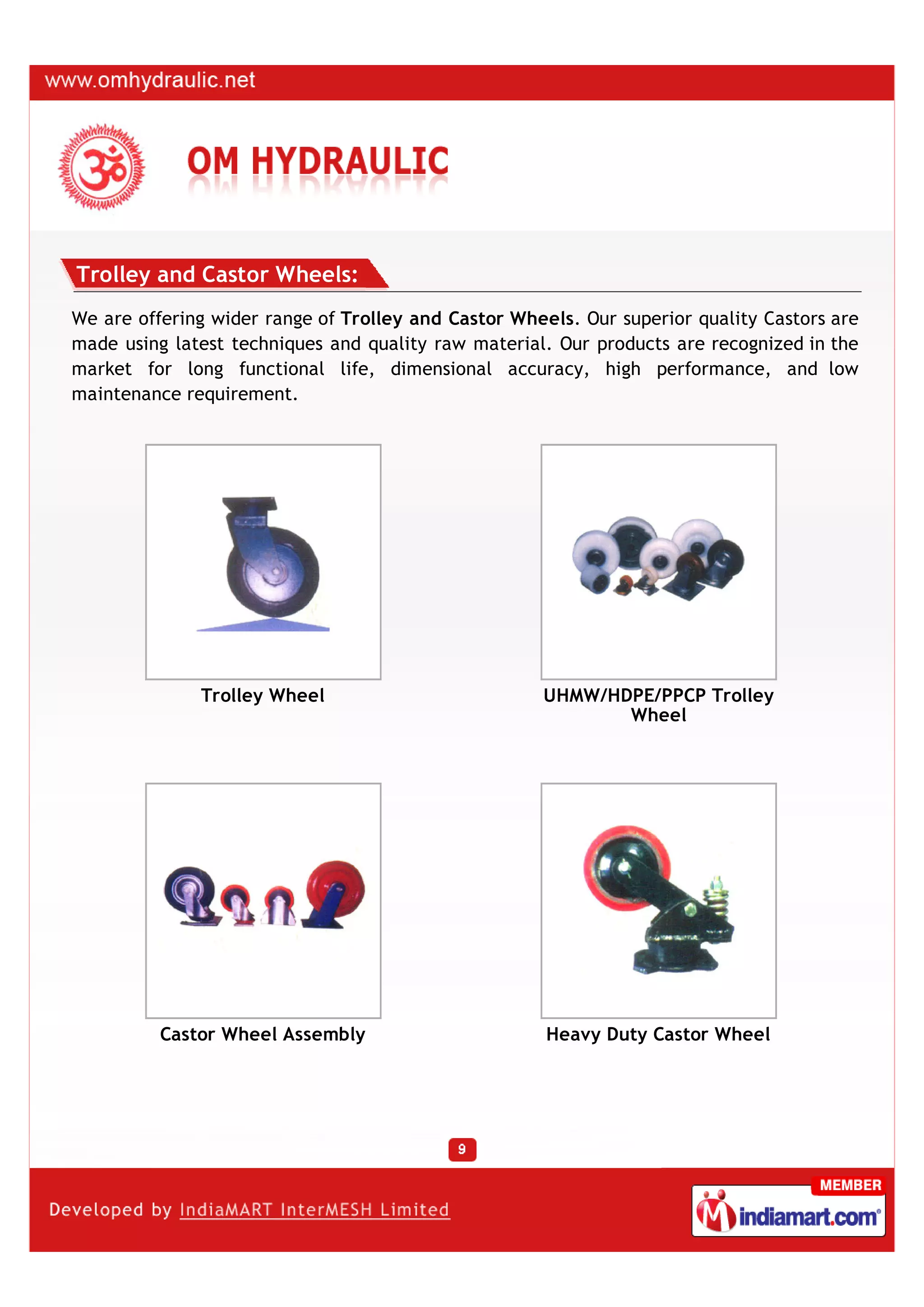 Om Hydraulic, Ahmedabad, Drum Lifting Stacker | PDF