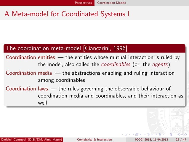 Complexity & Interaction: Blurring Borders between Physical, Computational, and Social Systems ...