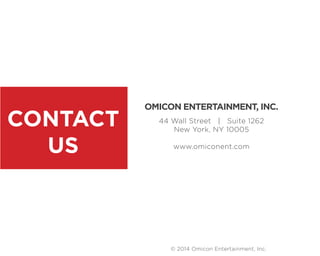Omicon entertainment Introduction Deck | PDF