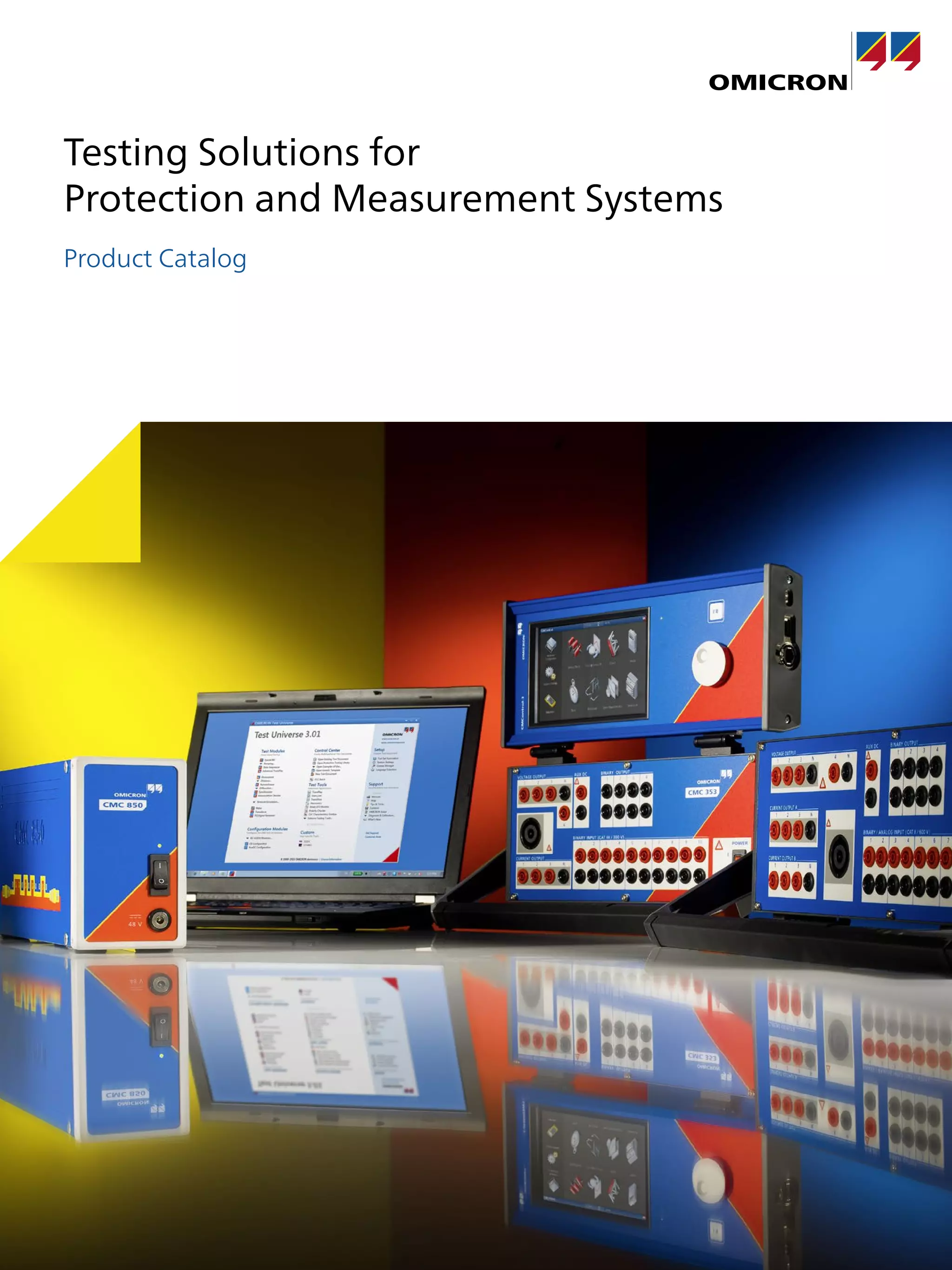OMICRON Testing Solutions For Protection & Measurement Systems ...