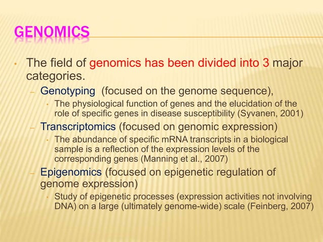 Omics era | PPTX | Biotech and Biomedical Industry | Industries