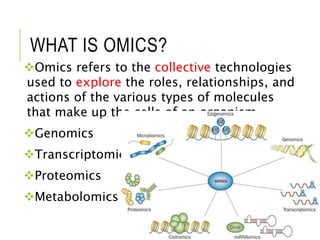 Omics in nutrition and metabolism | PPTX