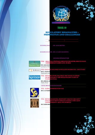 Omics int conference series analbioanal dr sudeb mandal jr scientist ...