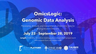 Omics Logic Genomics Program | PDF
