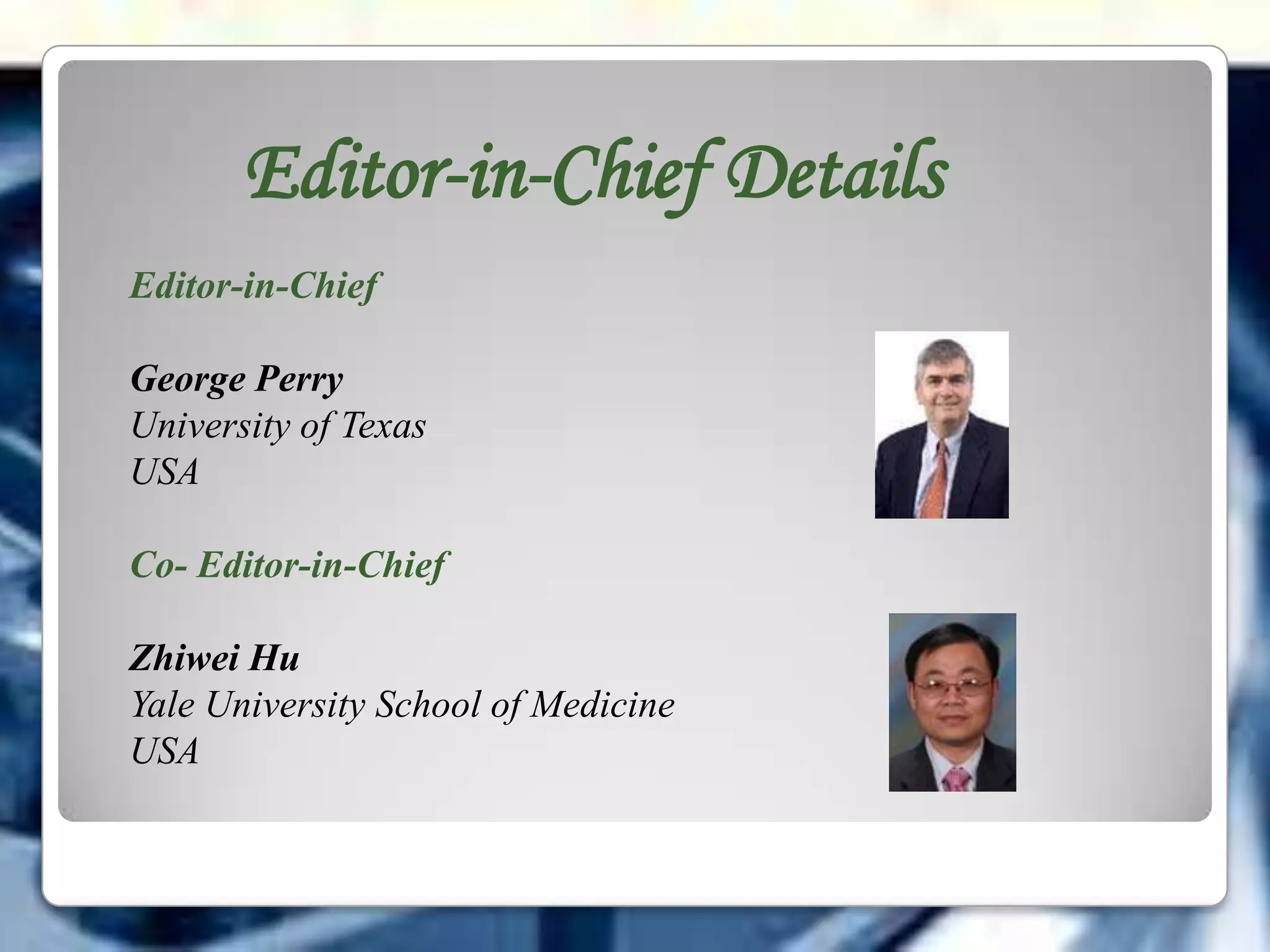 Journal of Analytical & Bioanalytical Techniques | PPT