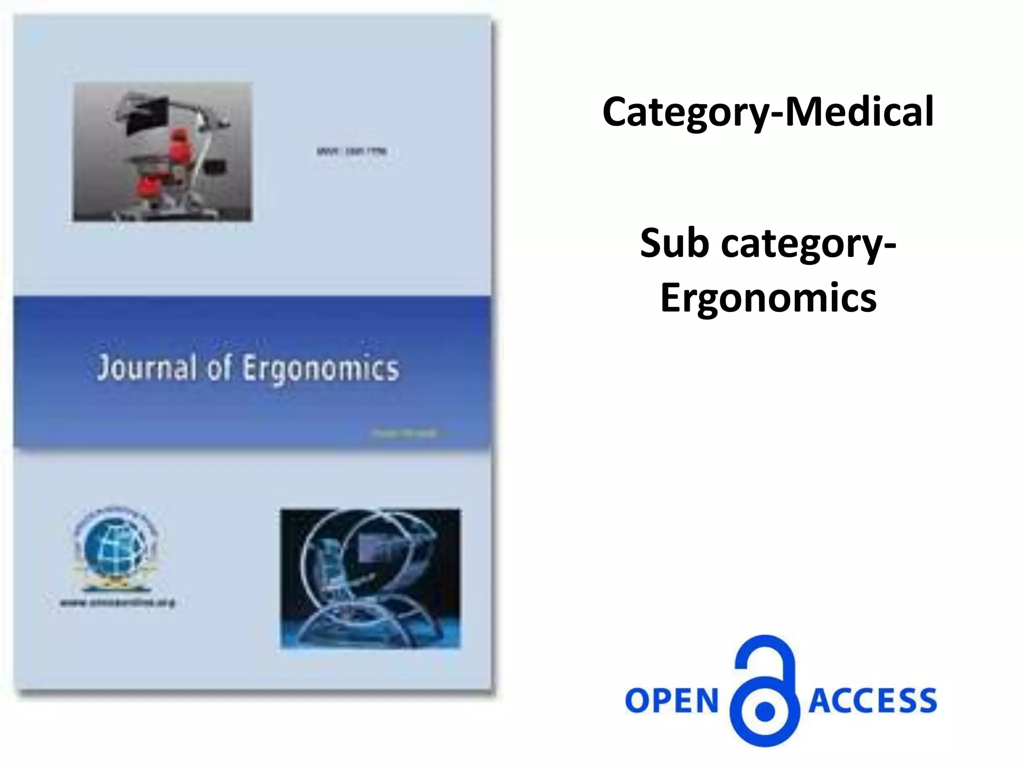 Journal of Ergonomics | PPT