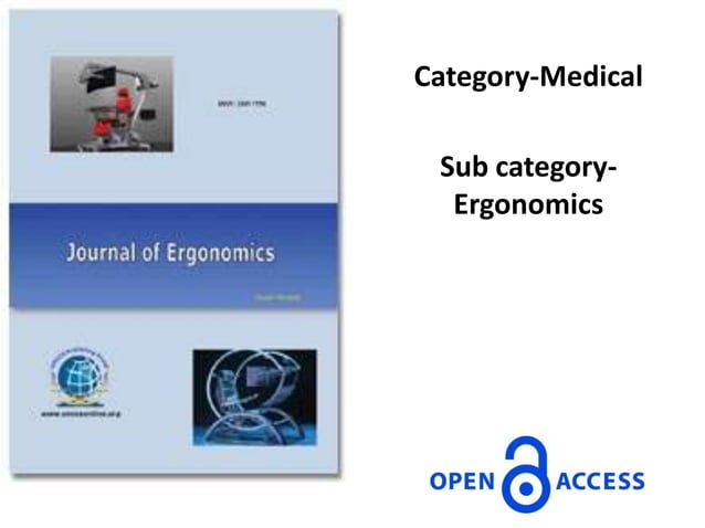 Journal of Ergonomics | PPTX