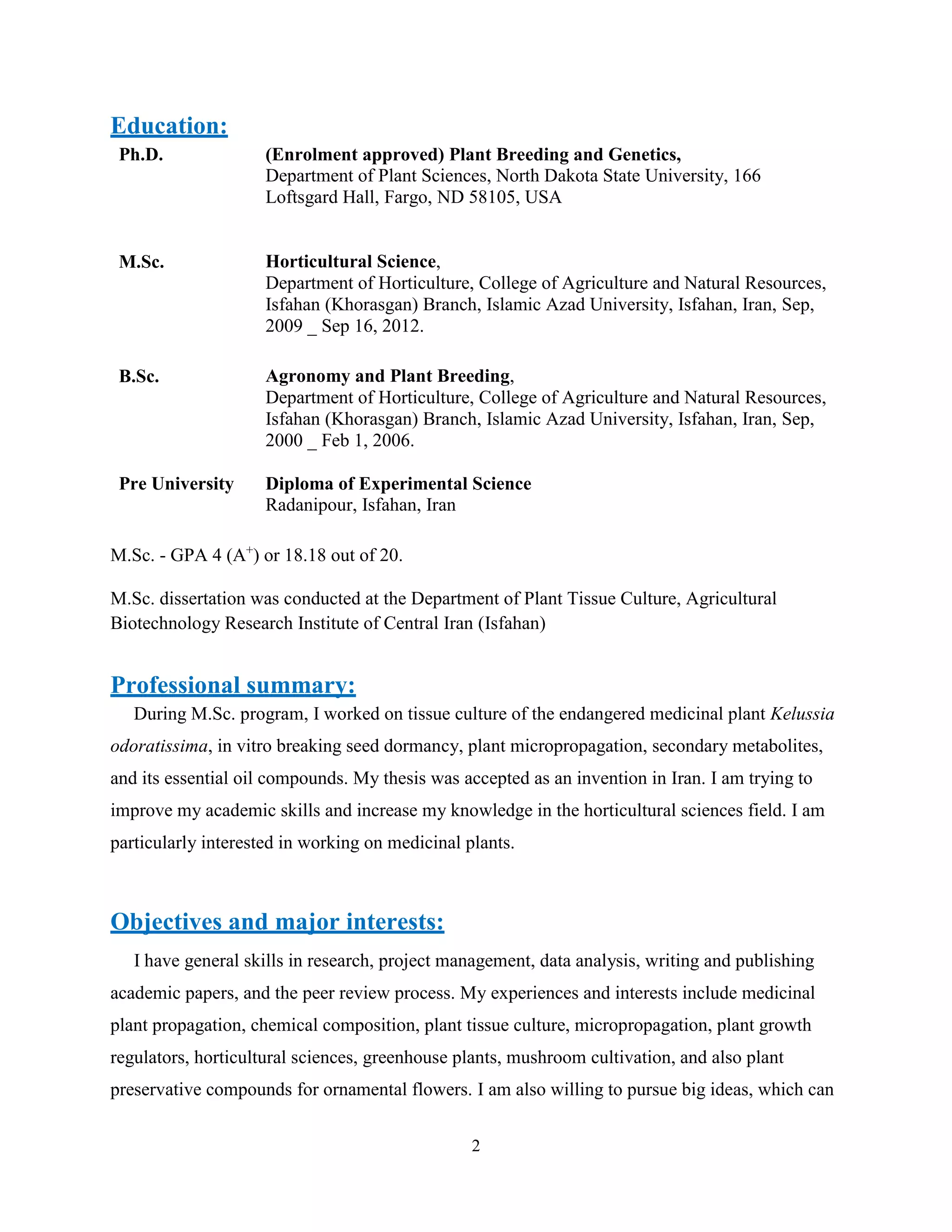Omid askari cv 2 | PDF Omid askari cv 2 | PDF