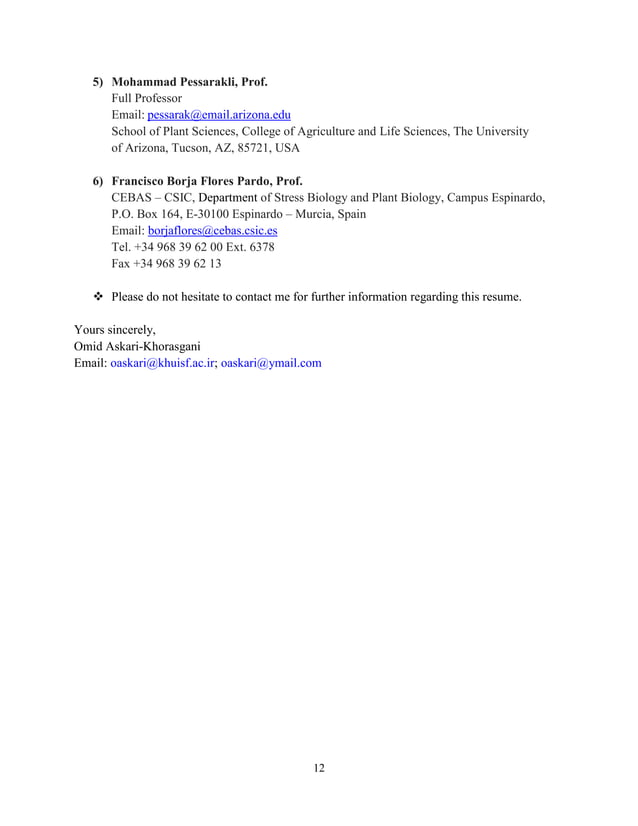 Omid askari cv 2 | PDF Omid askari cv 2 | PDF
