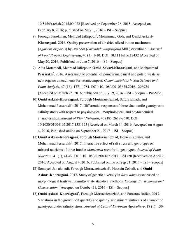 Omid askari cv 2 | PDF