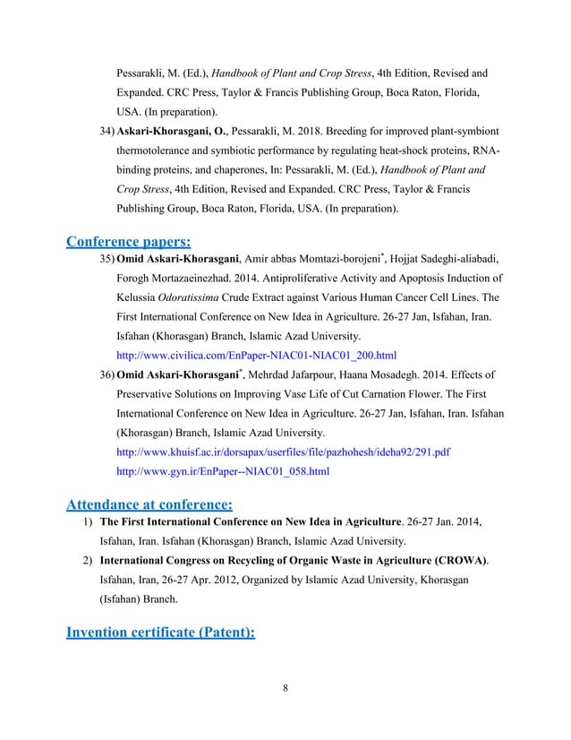 Omid askari cv 2 | PDF Omid askari cv 2 | PDF
