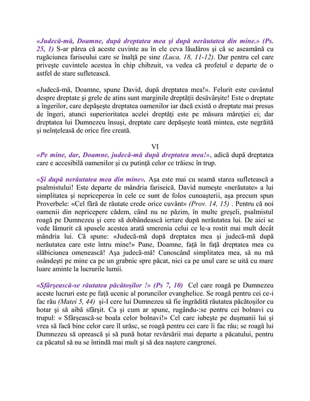 Sfântul Vasile cel mare - Omilii la Psalmi | PDF