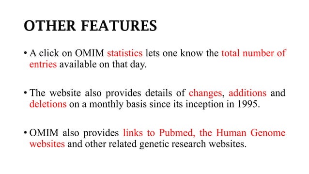 OMIM- Online Mendelian Inheritance in Man | PDF | Genetics | Science