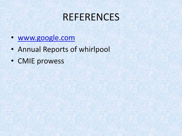 Whirlpool's Inventory Management | PPT