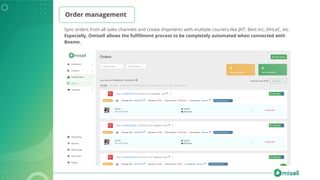 Omisell - Omni-channel management made simple | PDF | Logistics | Business