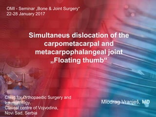 Floating thumb | PPT