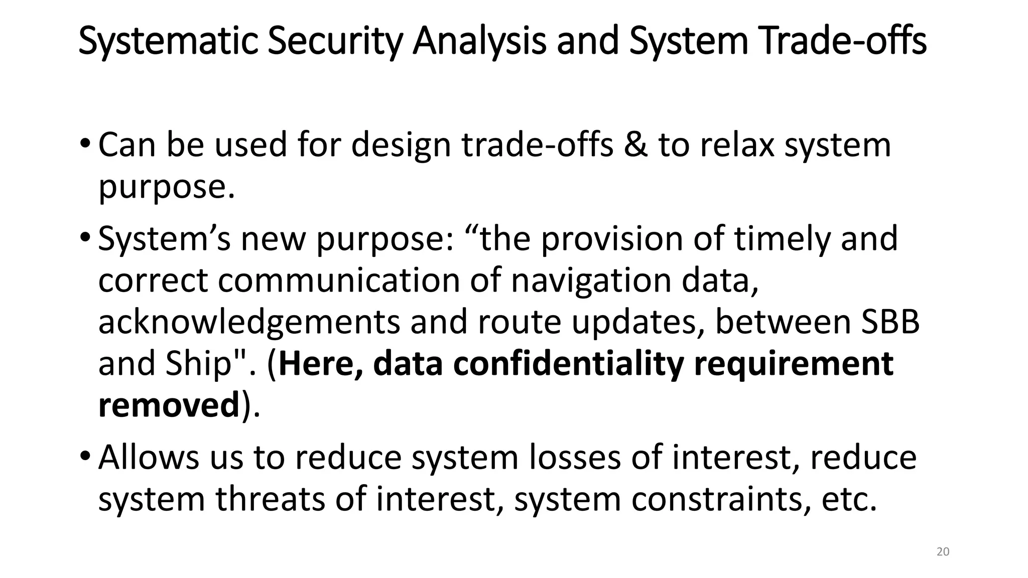 Making (Implicit) Security Requirements Explicit for Cyber-Physical Systems: A Maritime Use Case ...