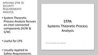 Making (Implicit) Security Requirements Explicit for Cyber-Physical ...
