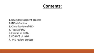 Investigational New Drug application | PPTX