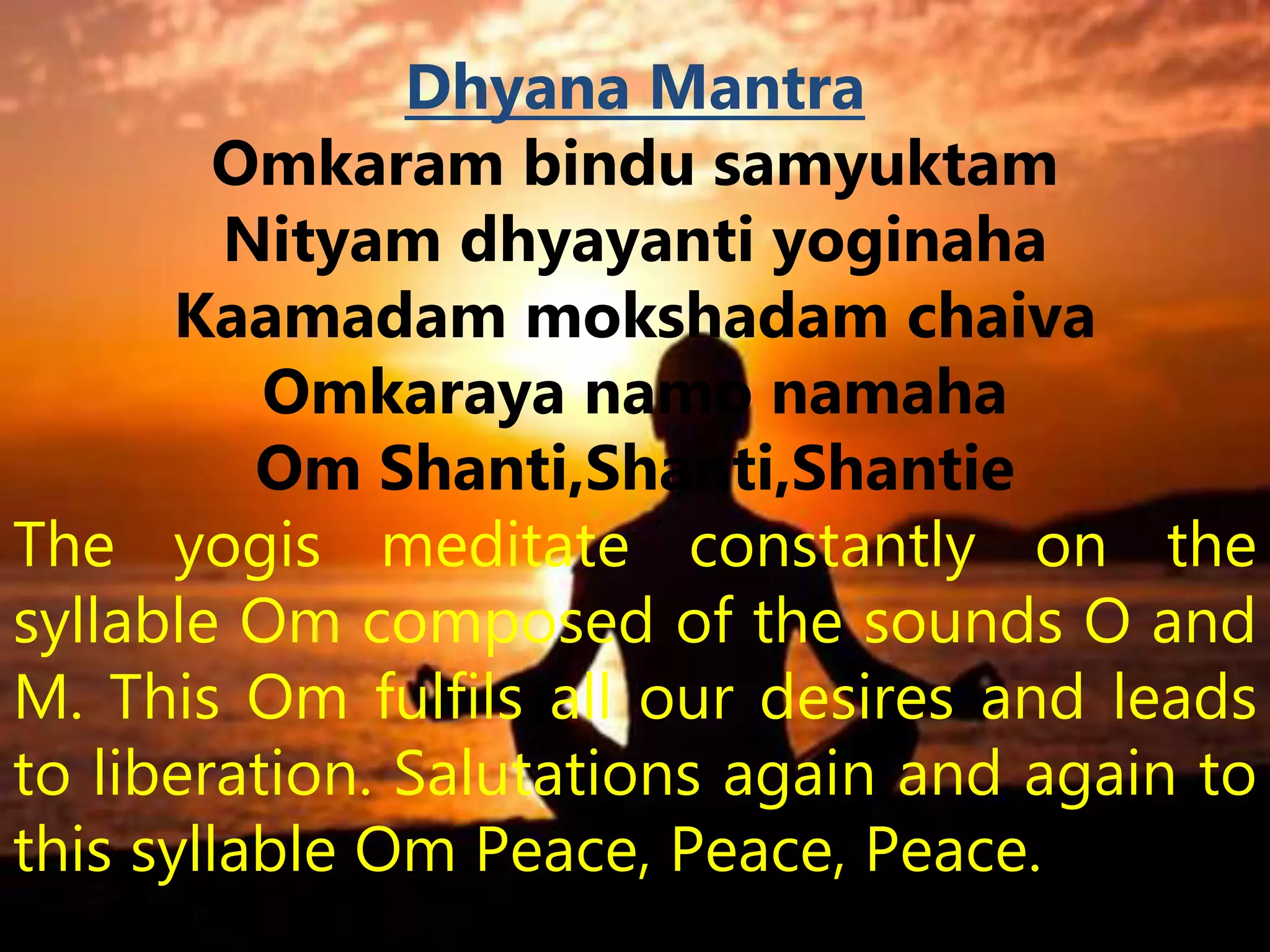 Omkaram bindu Mantra | PDF