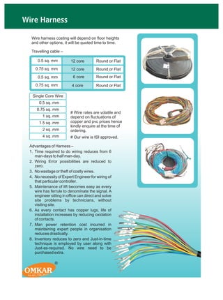 Omkar Electronics, Thane, Elevator Components | PDF
