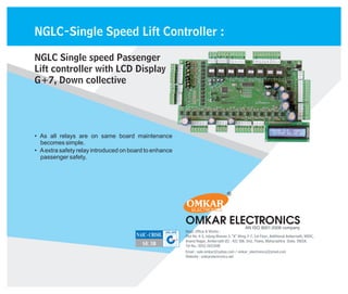 Omkar Electronics, Thane, Elevator Components | PDF